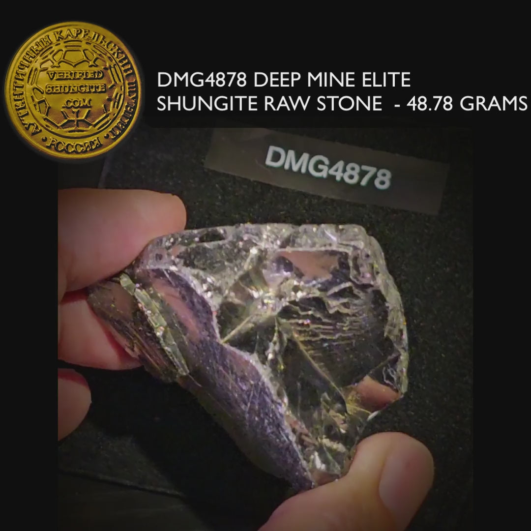 Deep Mine Elite Shungite Type 1 – Verified Shungite