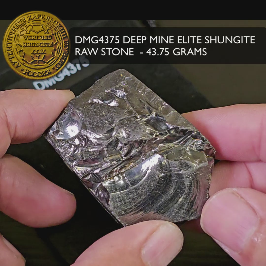 Deep Mine Elite Shungite Type 1 – Verified Shungite